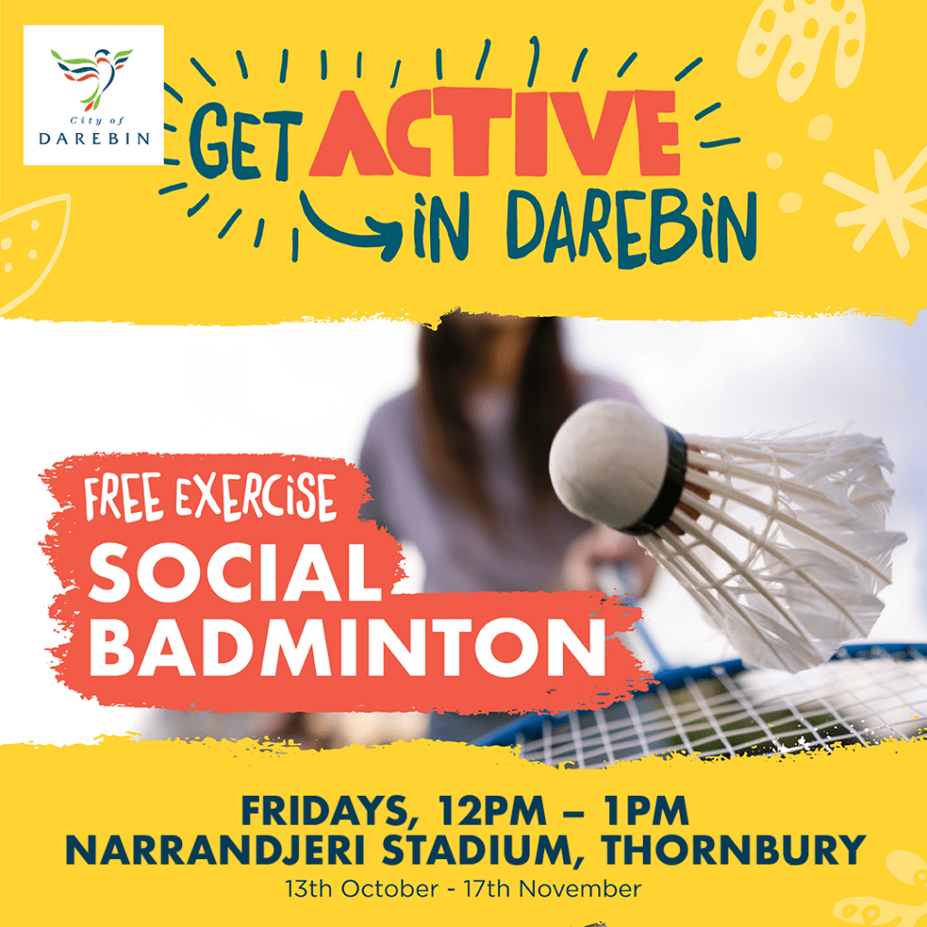 GET ACTIVE SPRING - Darebin Stadiums